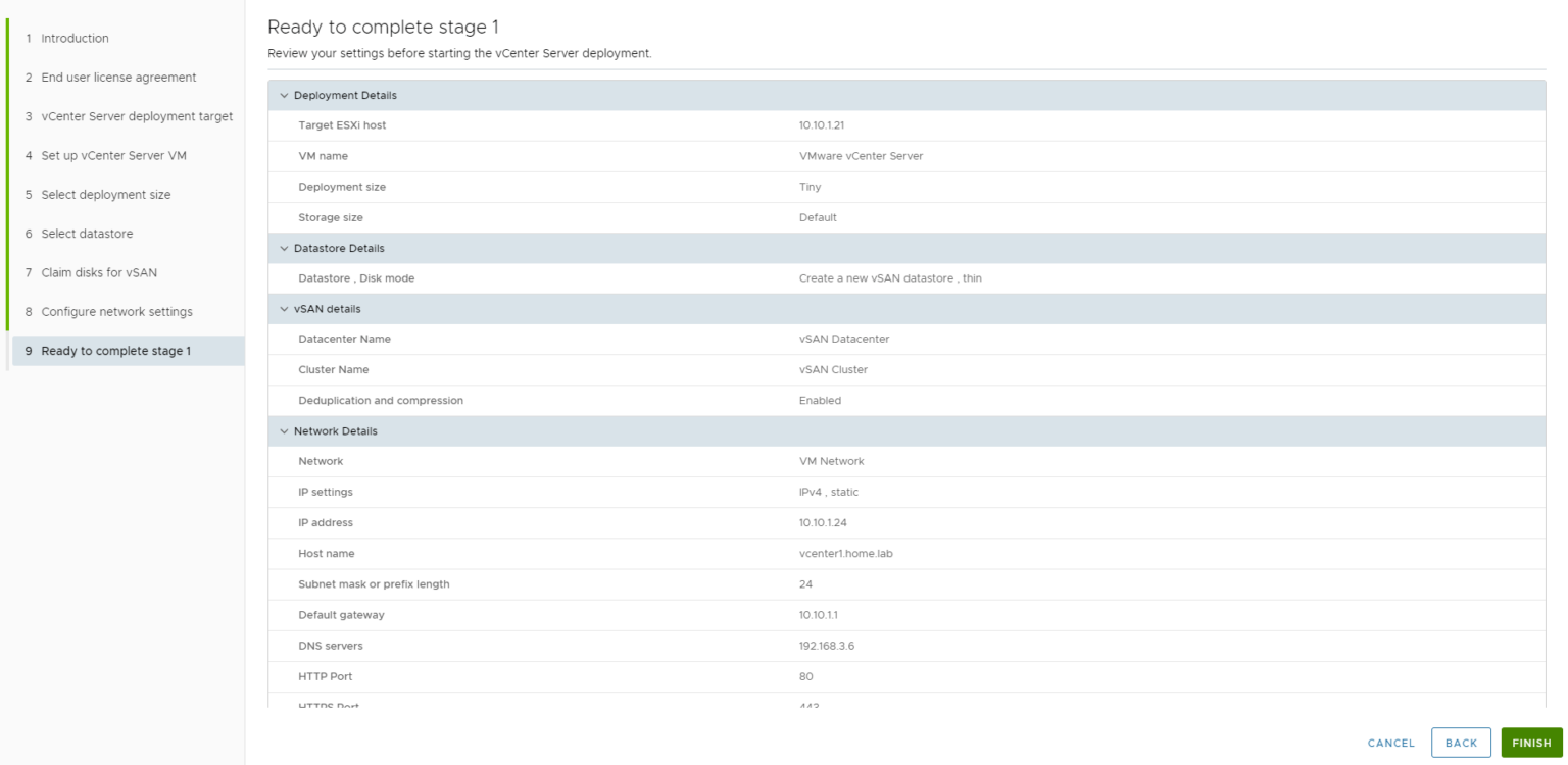 Home Lab - Deploy vCenter 7 and vSAN on nested ESXi - Matt Adam