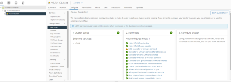Home Lab - Deploy vCenter 7 and vSAN on nested ESXi - Matt Adam